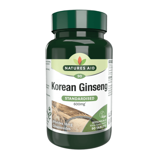Natures Aid Korean Ginseng Tablets 90s - Ipopharm